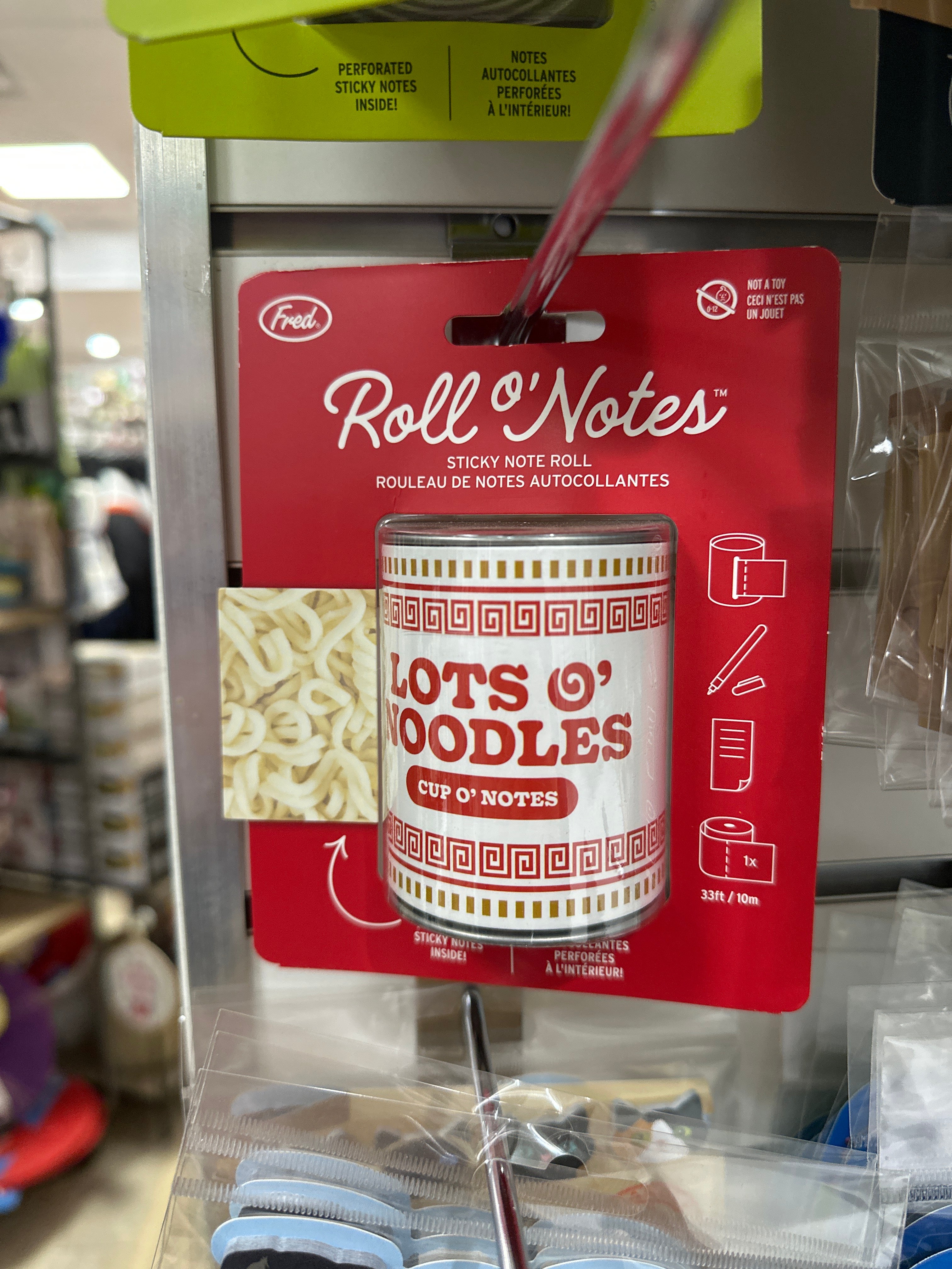 ROLL O NOTES - NOODLES – Pharm Favorites by Economy Pharmacy